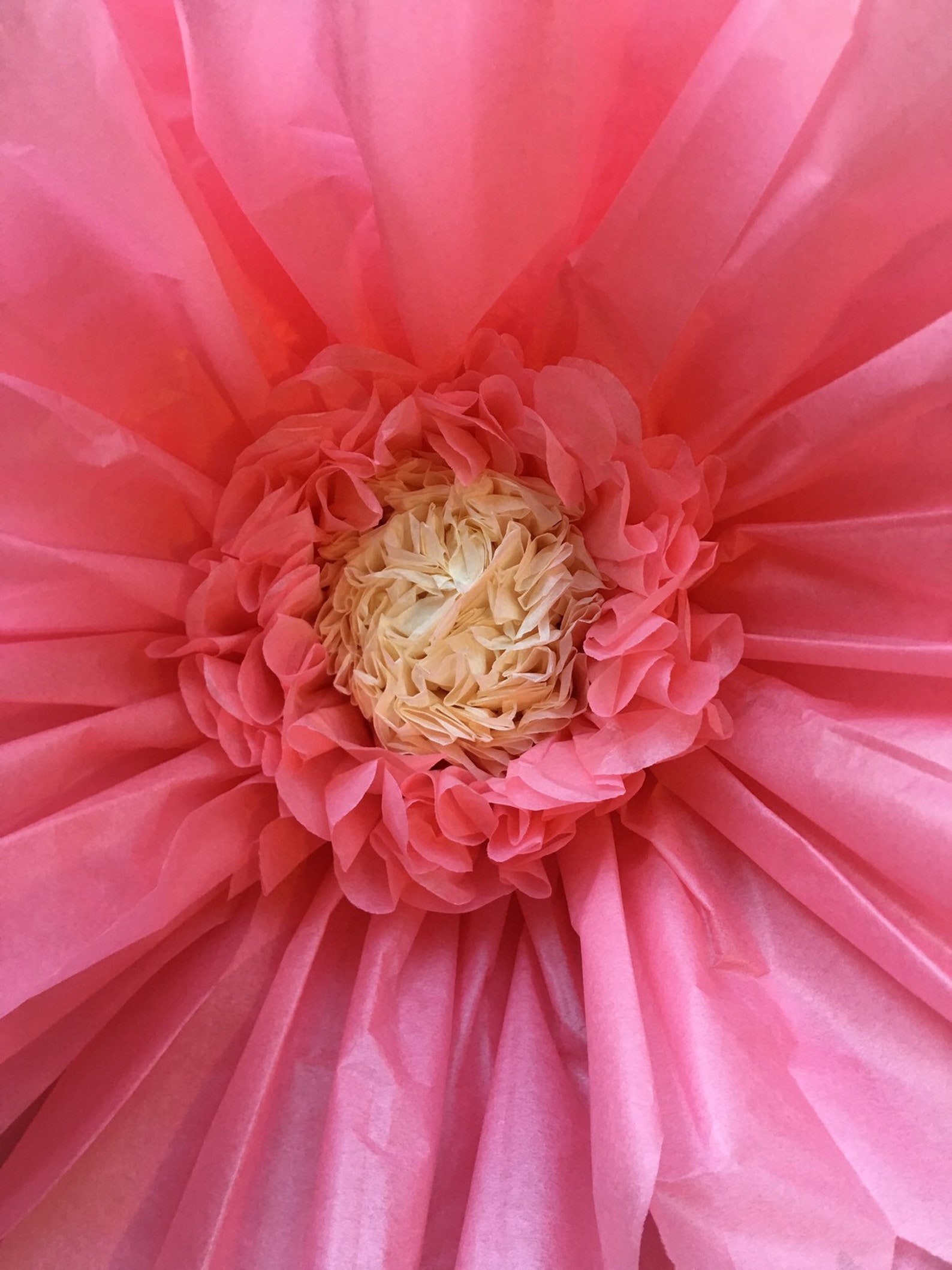 Giant Pink Paper Flower for Girls Rooms Nursery Decor Baby - Etsy