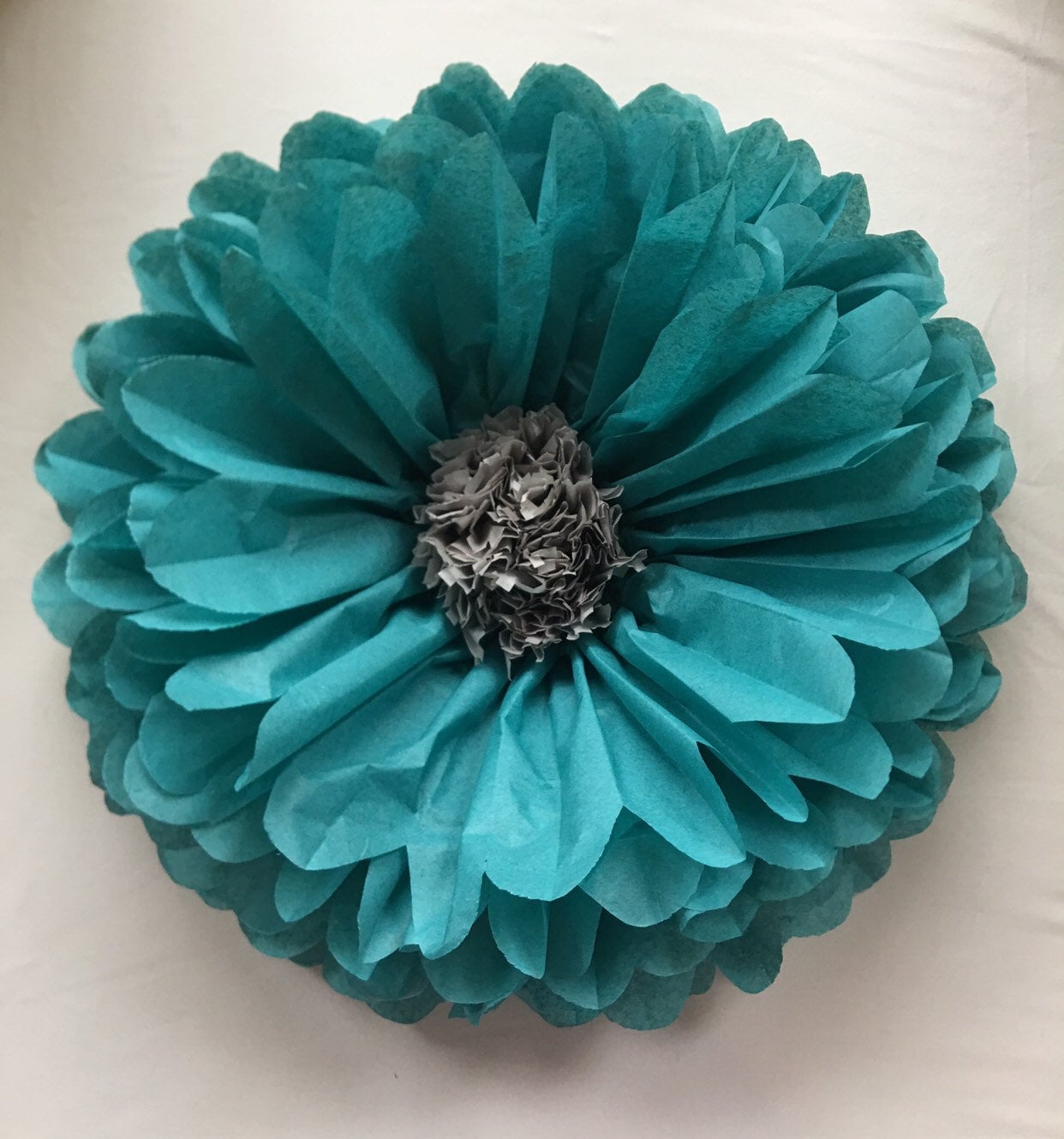 Choose Your Own Blue Paper Flower Backdrop for Parties Baby | Etsy