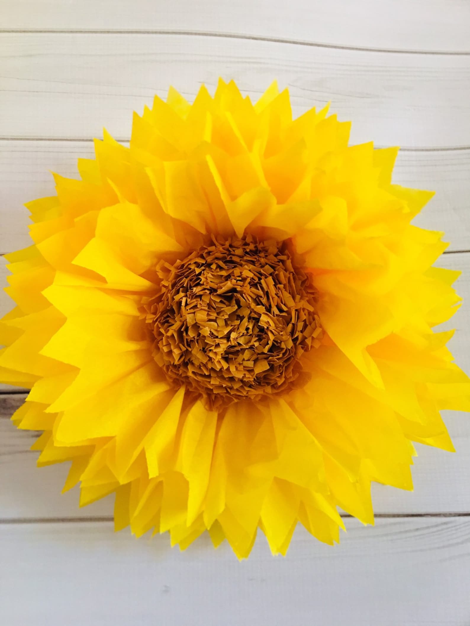 Choose Your Own Paper Sunflower Backdrop for Sunflower Wedding - Etsy