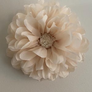 Boho Neutral Shades Tissue Paper Flowers, Paper Flower Wall, Boho ...