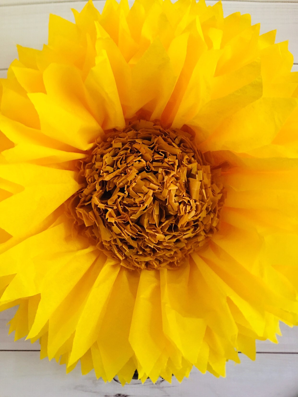 Giant Paper Sunflower Backdrop for Parties Weddings | Etsy