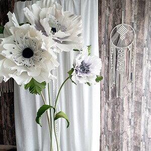 Giant Self Stand Flowers for Event Decor Large Flower Window Display ...