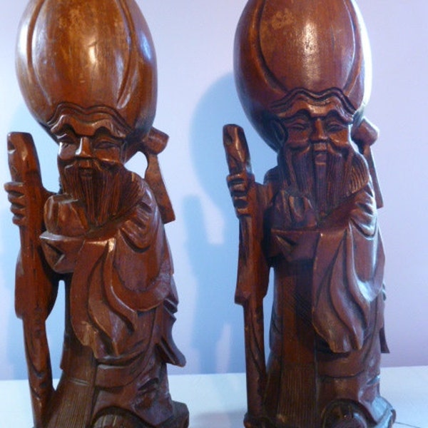Hand Carved Statues - Etsy