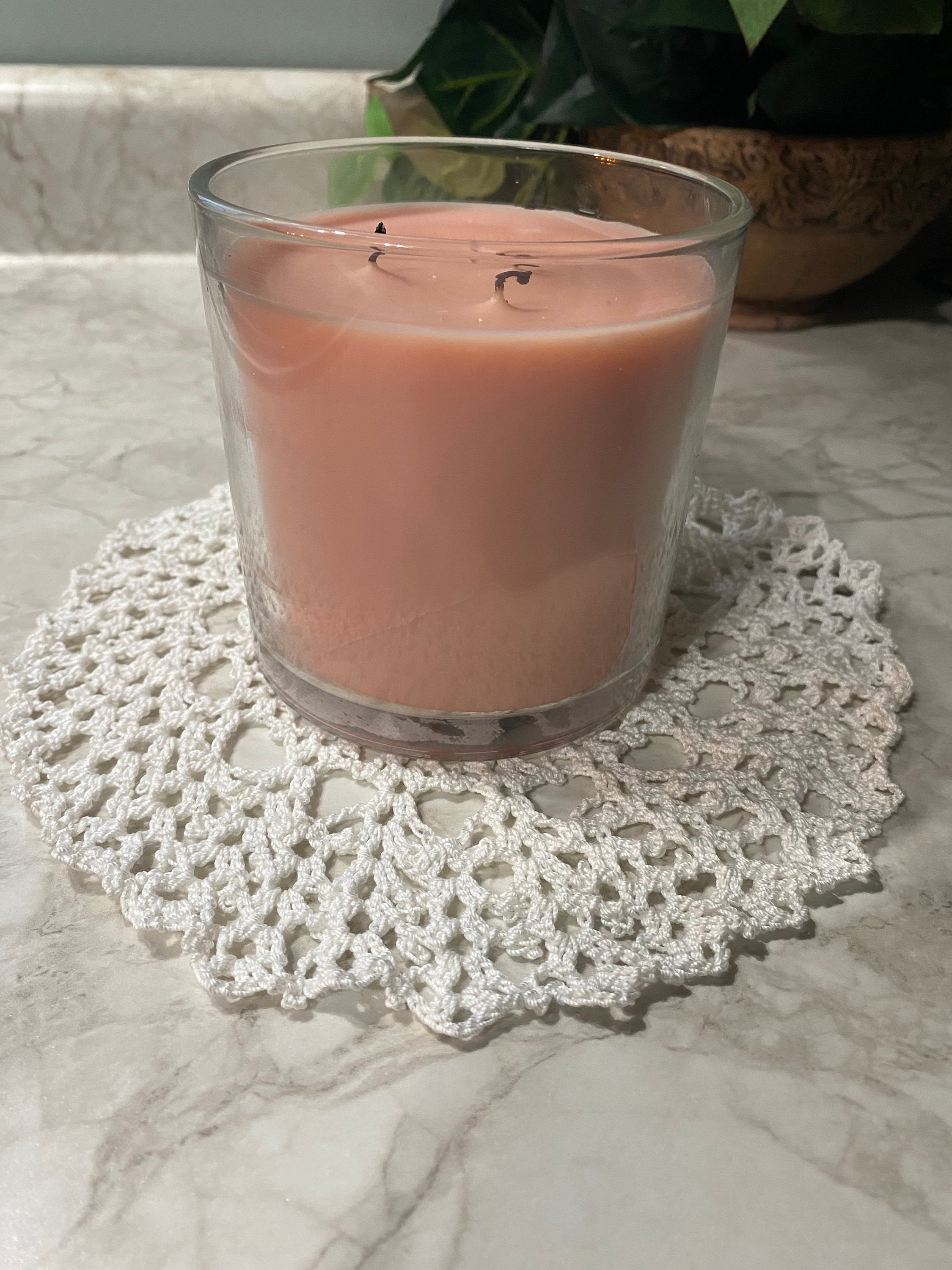 White Doilies Crochet Table Mat, Lace Doilies for Tables, Christmas ...
