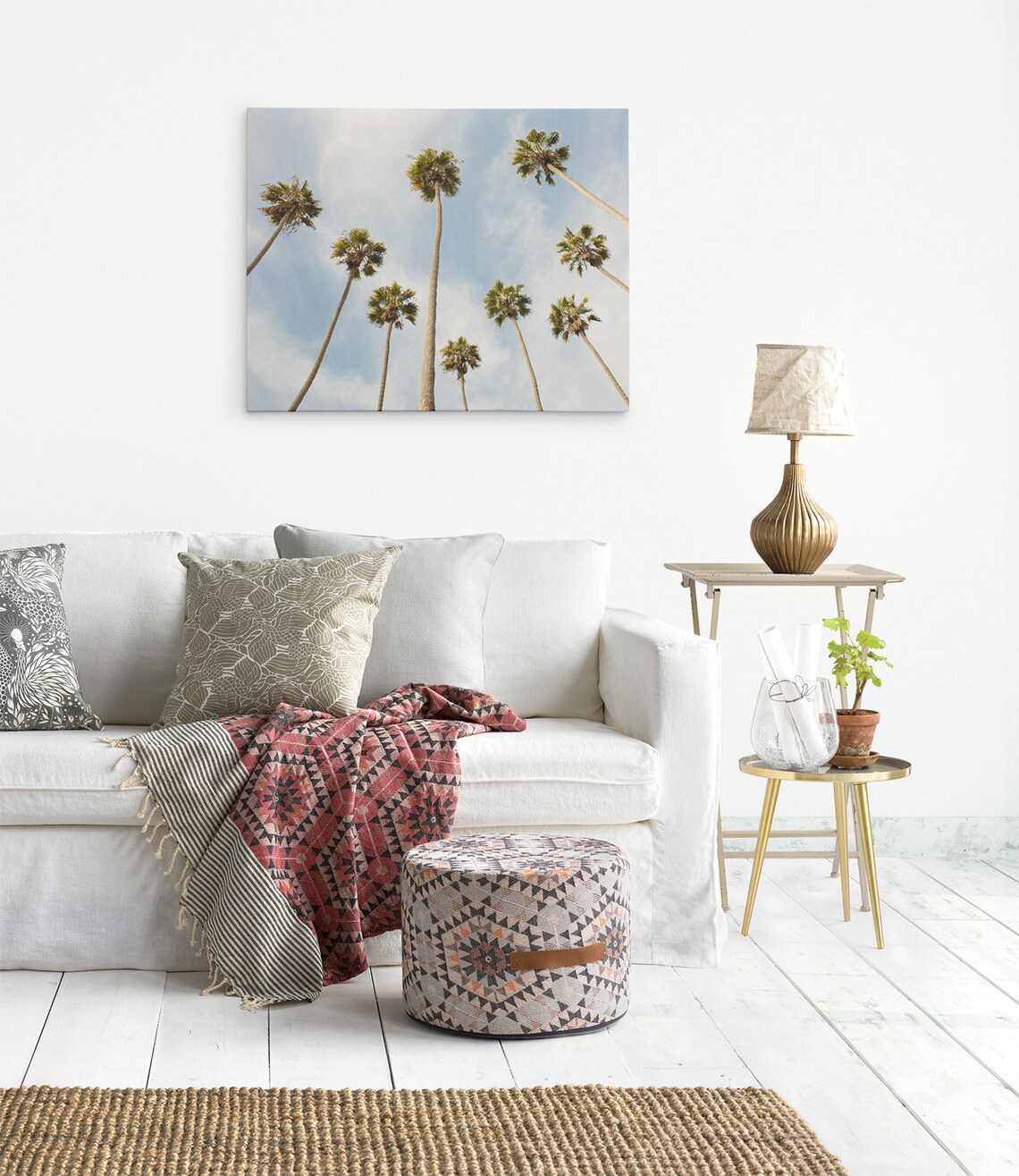 Palm Tree Prints California Palm Trees Los Angeles Wall Art - Etsy