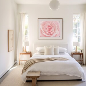 Pink Wall Decor, Shabby Chic Wall Art, Pink Kitchen Art, Nature ...