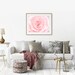 Pink Wall Decor, Shabby Chic Wall Art, Pink Kitchen Art, Nature ...