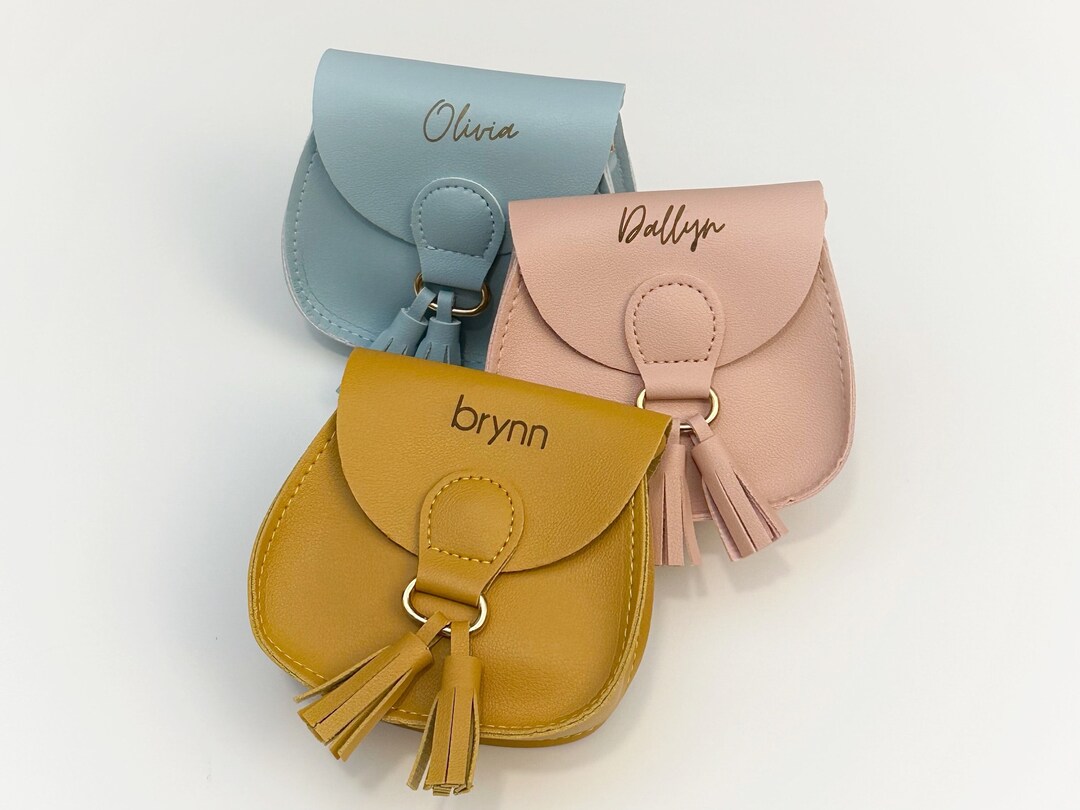 Personalized Girls Bag Toddlers and Little Girl's Purse With Custom ...
