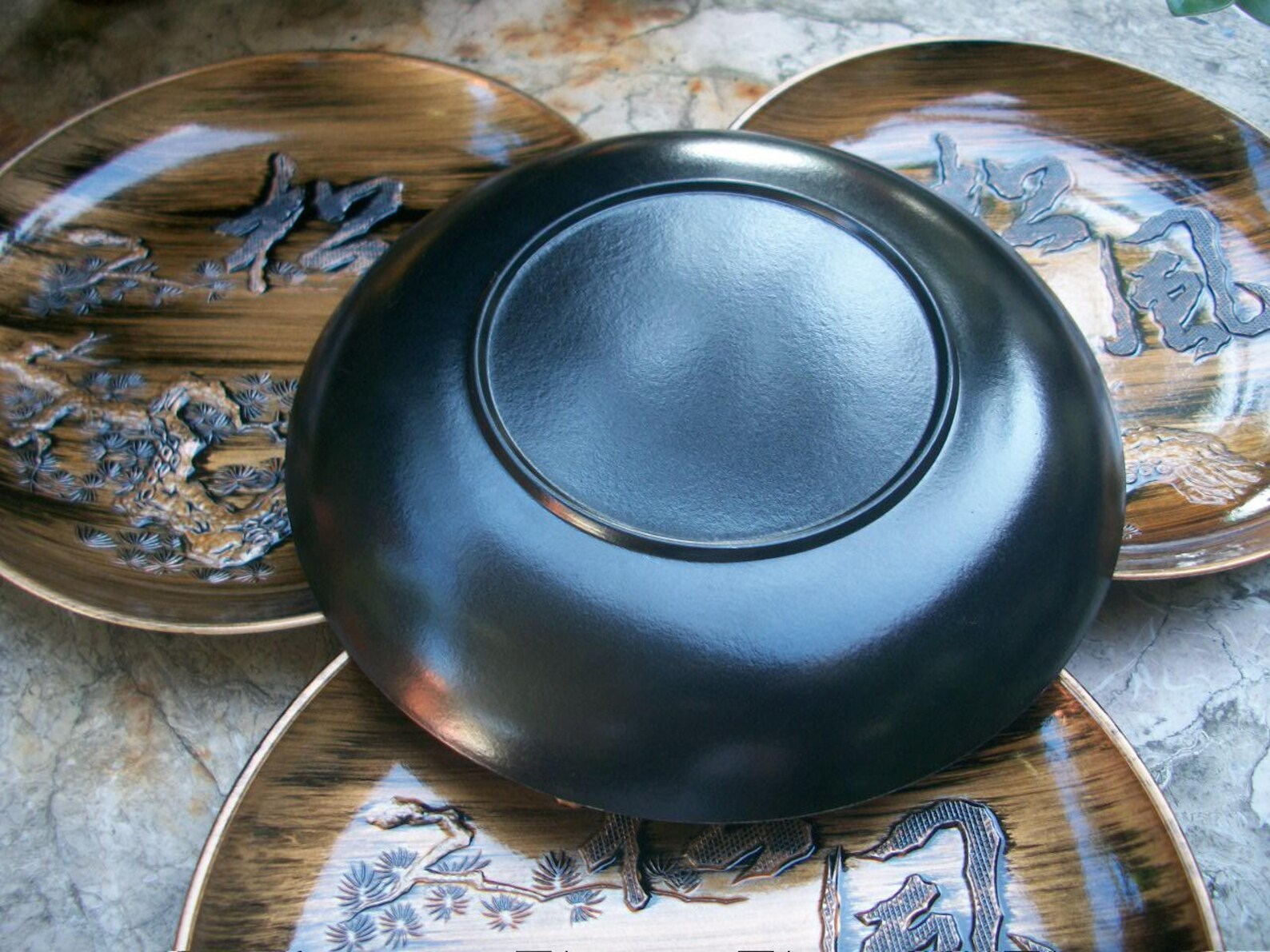 1970s Set Of Five Japanese Showa Period Bakelite Urushi | Etsy