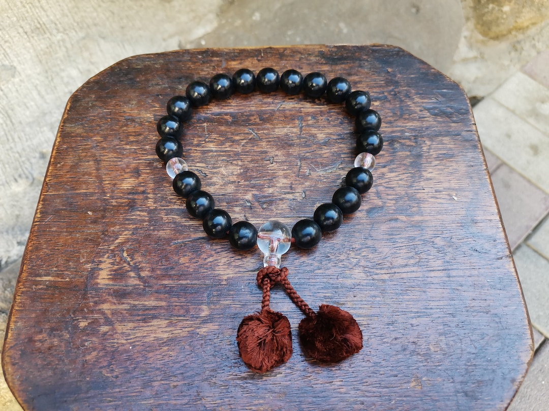 Rare Vintage Japanese Juzu Buddhist Prayer Beads Mala Beads Buddhist ...