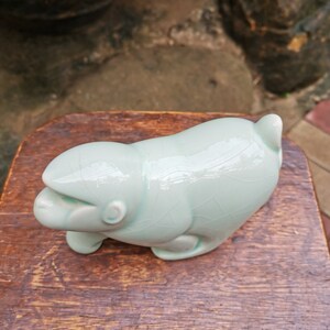 Vintage Japanese Artdeco Light Green Celadon Year of the Monkey Zodiac ...