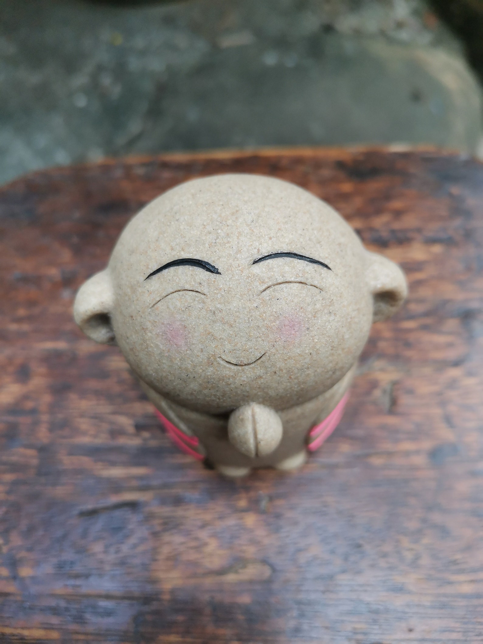 Japanese Stoneware Jizo Bosatsu Figure - Etsy