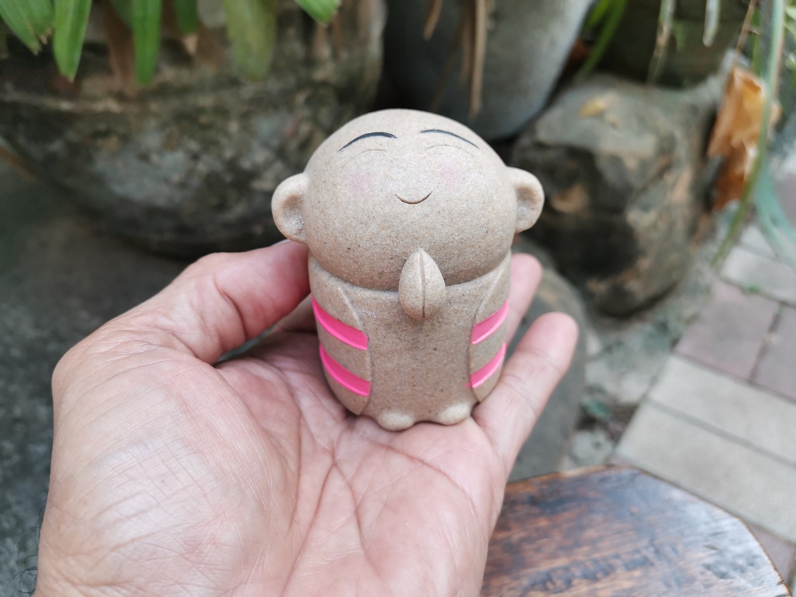 Japanese Stoneware Jizo Bosatsu Figure - Etsy