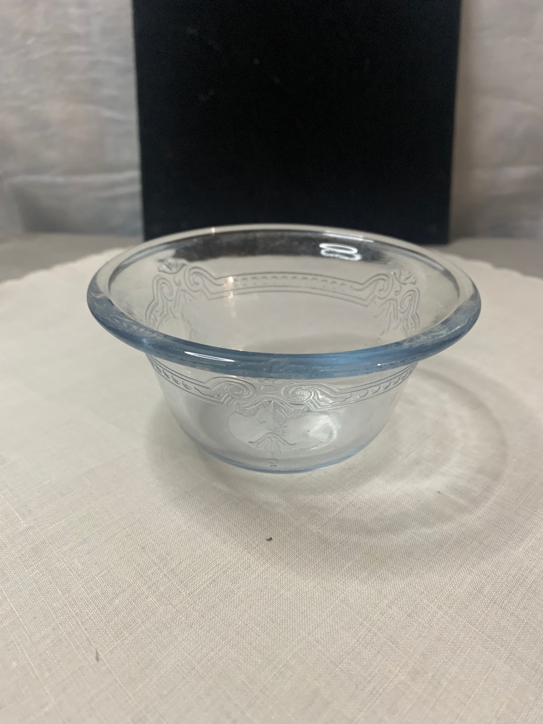 VTG Fire King Philbe Sapphire Blue Custard Cup - Etsy