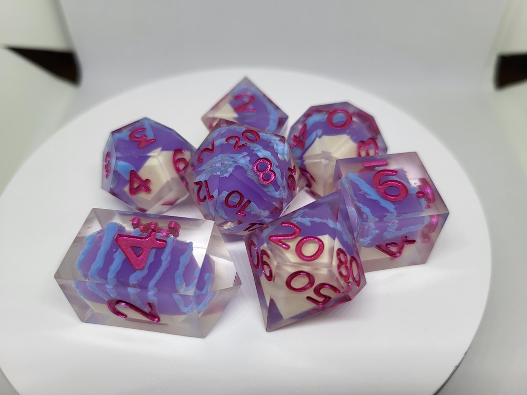 Wild Berry Pop Tart - Set of 7 Gaming Dice - Etsy