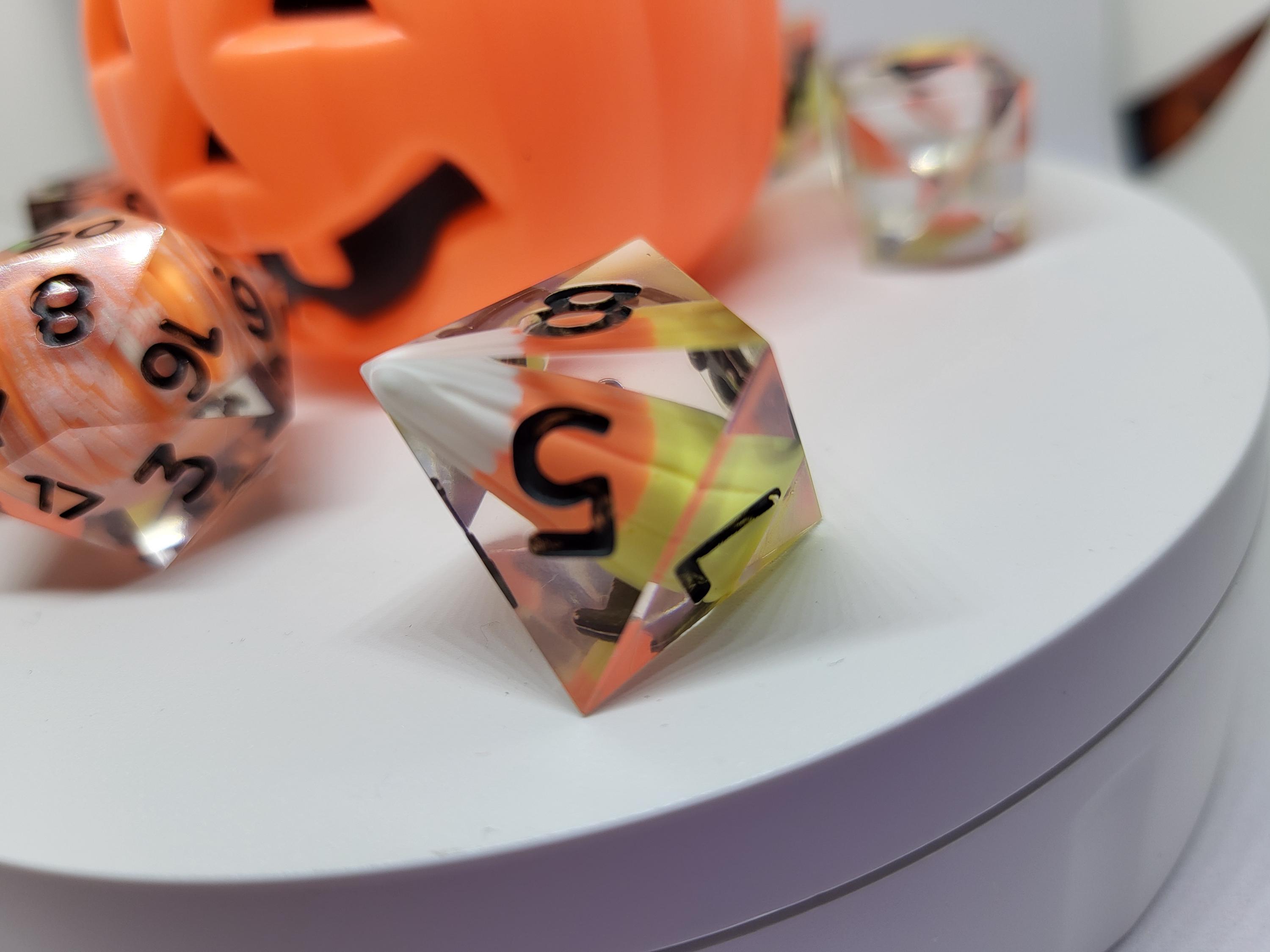 Candy Corn! - Set of 7 Gaming Dice - Etsy
