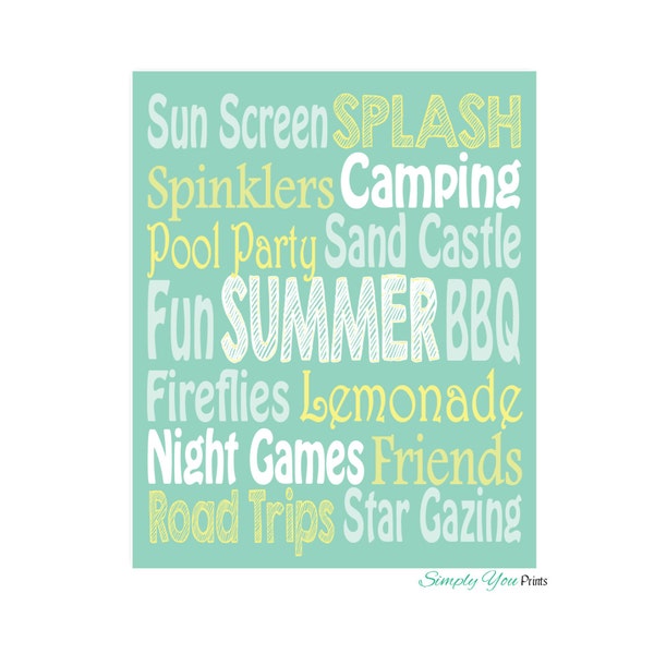 Camping Subway Art - Etsy