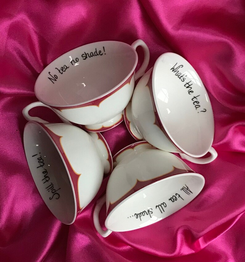 Rupaul's Drag Race Inspired Tea Cup and Saucer - Etsy