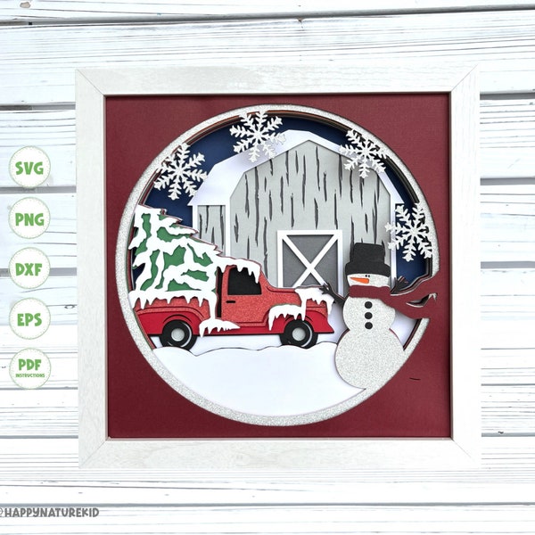 Shadow Box Svg - Etsy