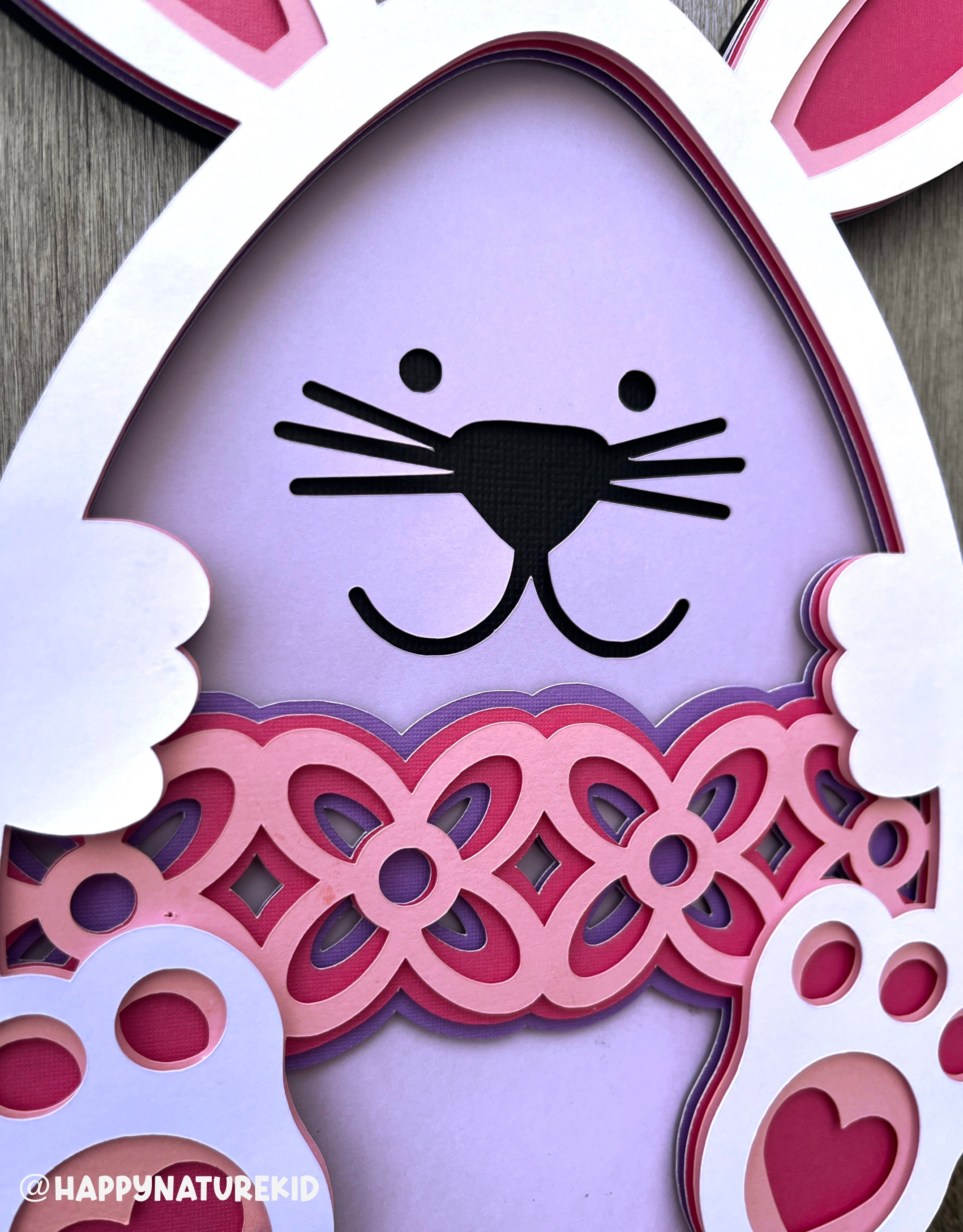 3d Bunny Egg Svg Bunny Svg Rabbit Svg Easter Rabbit Svg - Etsy