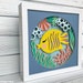 Fish Shadow Box Svg, Fish Svg, Shadow Box Svg, 3d Svg, Cricut Svg ...