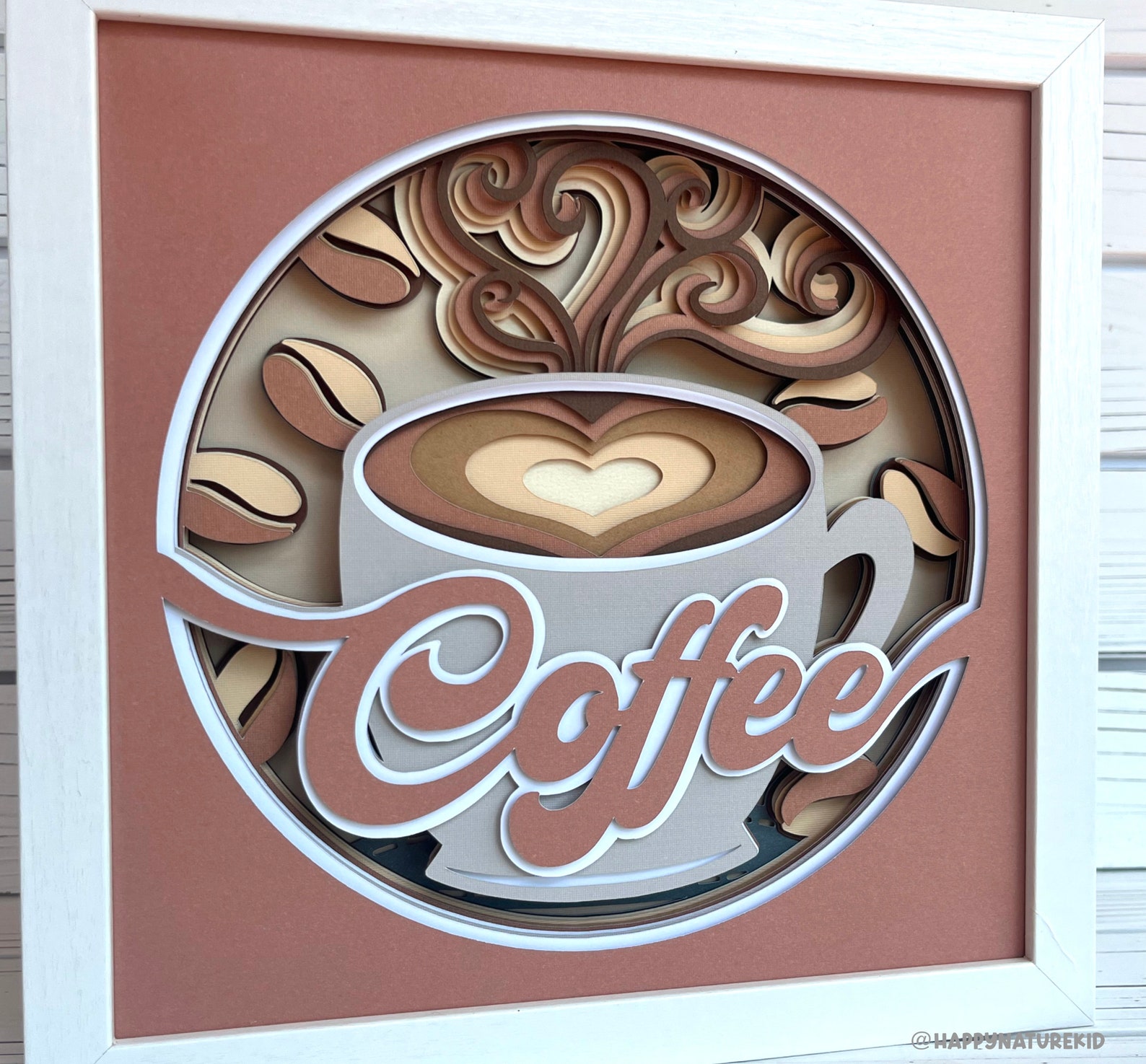Coffee Shadow Box Svg Shadow Box Svg Coffee Svg Cricut Svg - Etsy UK