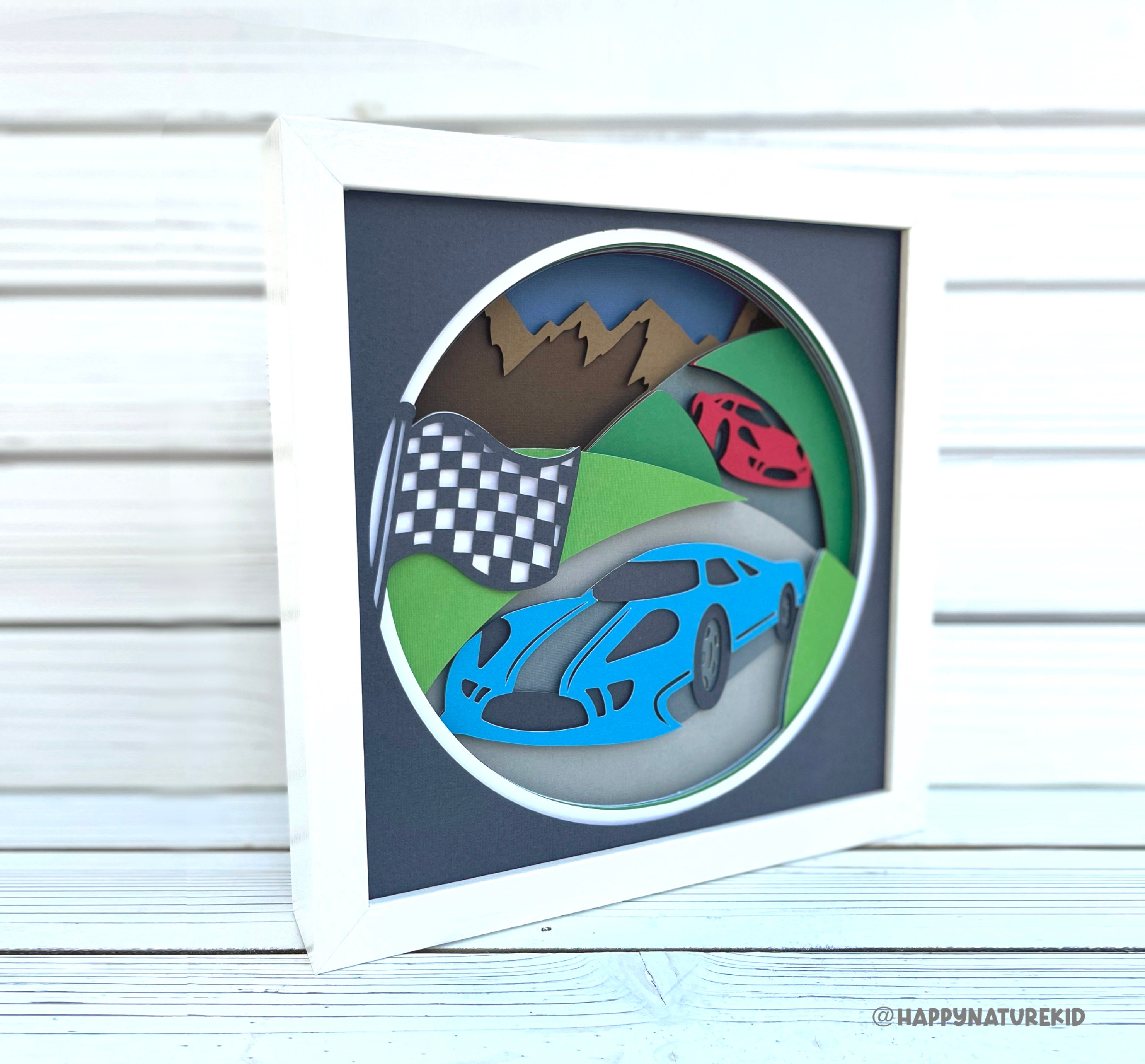 Race Car Shadow Box Svg Shadow Box Svg Layered Svg Race Car - Etsy Canada