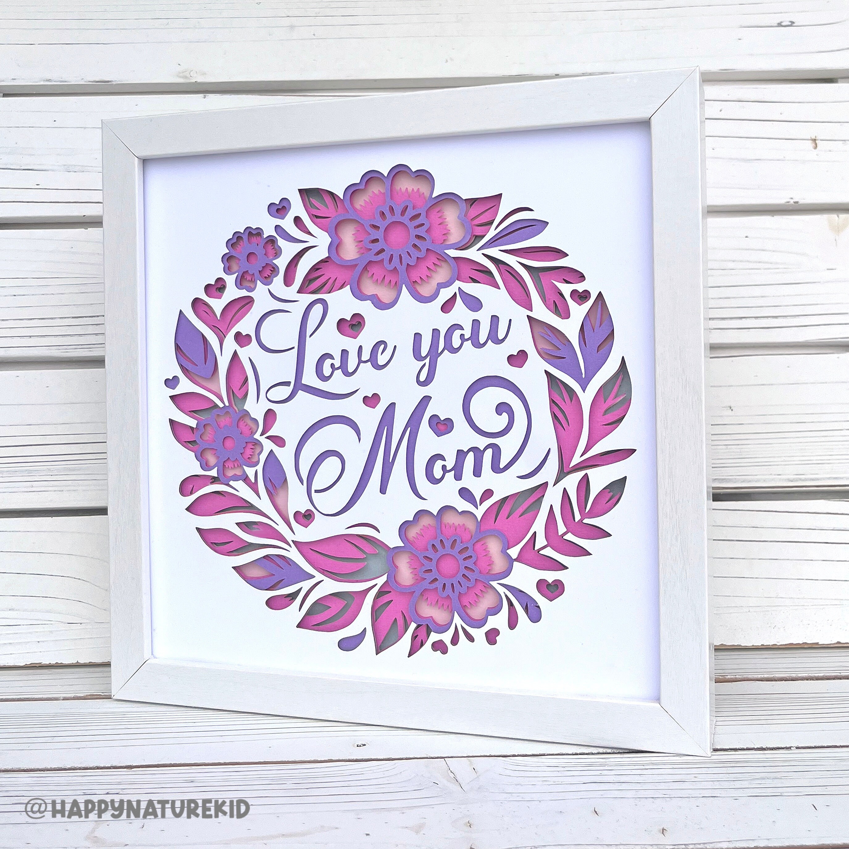 Mother’s Day Shadow Box Svg, Mom Shadow Box Svg, Mum Svg , Nanny Svg ...