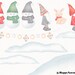 Scandinavian Christmas Clipart, Christmas Clipart, Watercolor Christmas ...