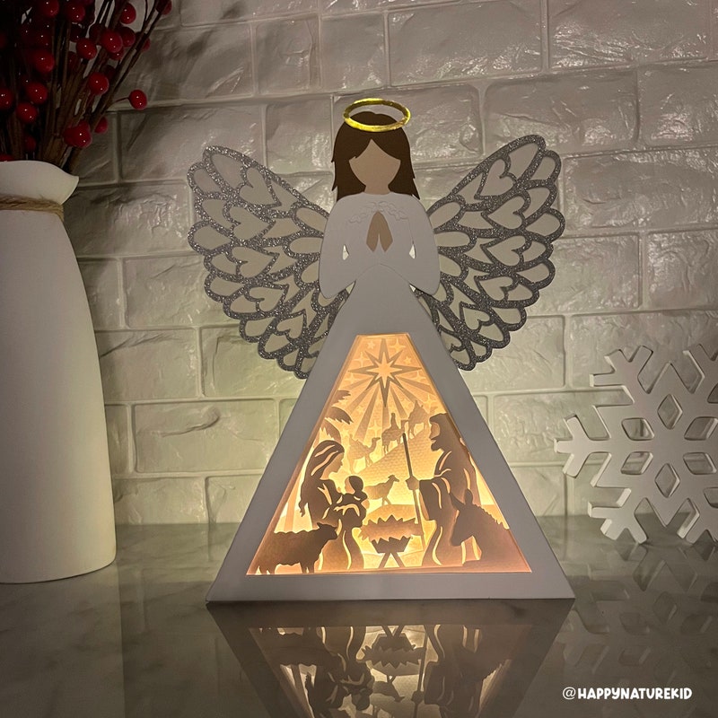 Angel Lantern File - Etsy