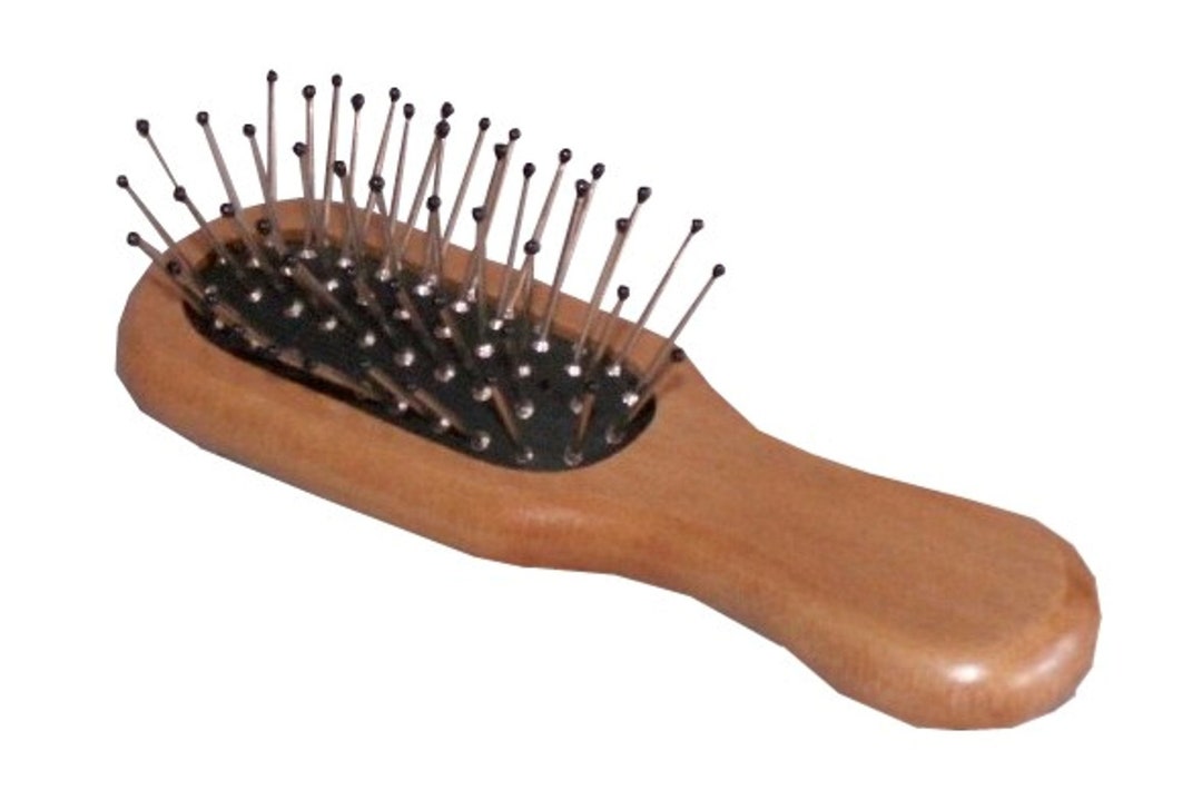 Wood Hair Brush Designed for Most Dolls for 18 American Girl Size Doll ...
