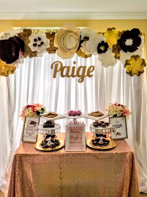 Name Sign~Sign Backdrop~Personalized Backdrop Name~ Personalized Name ...