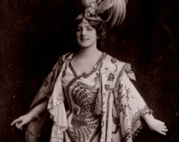 English Actress Bessie Featherstone Vintage Photo Postcard Vintage Diva ...