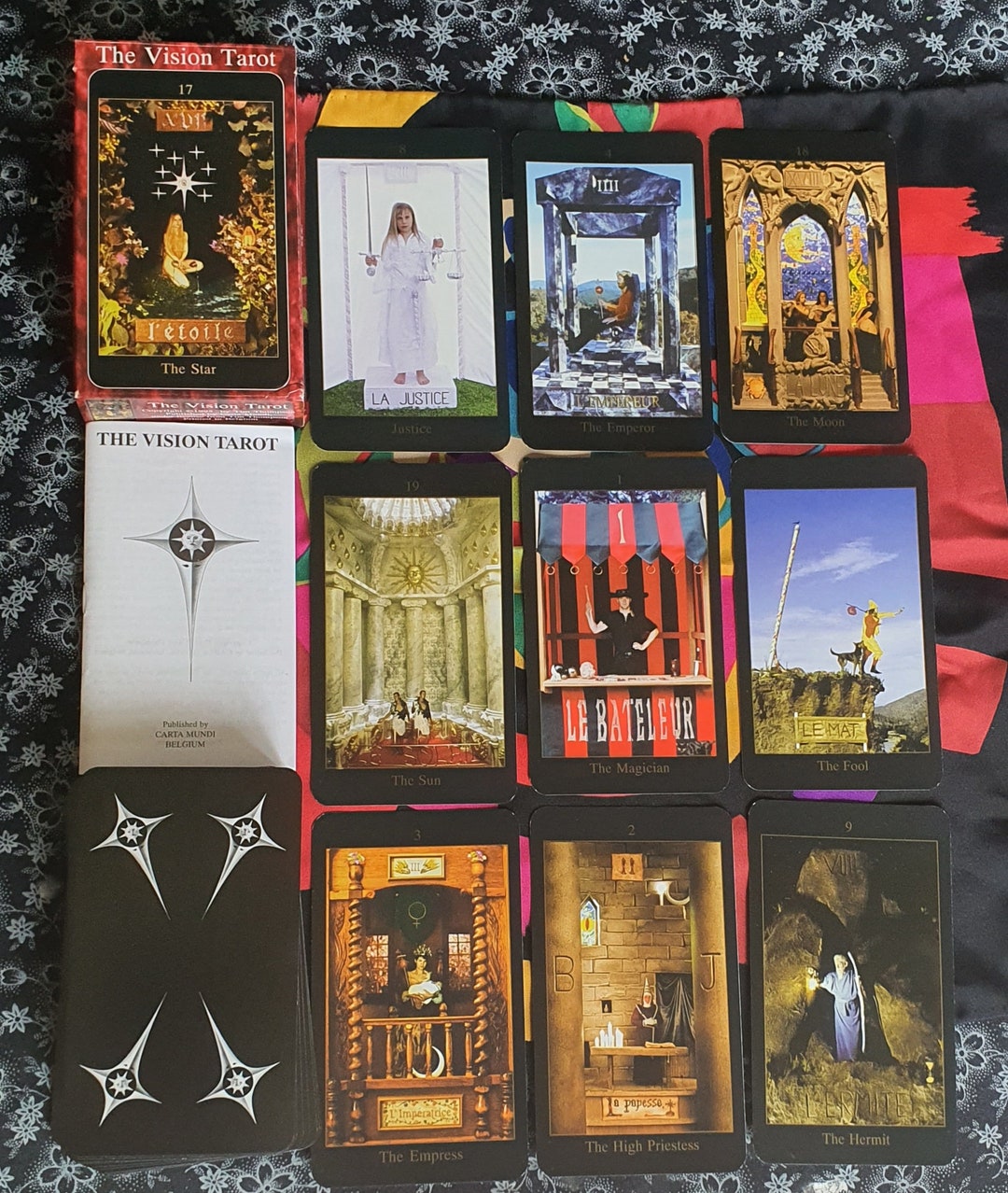 The Vision Tarot by Tim Thompson Publ. by Carta Mundi 1995 Rare - Etsy