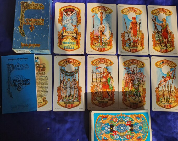 Tarot of the Stars Tavaglione 1991 Complete Deck Rare - Etsy