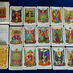 Tarot gitan Tsigane 1982 AGM Muller rare - Etsy France