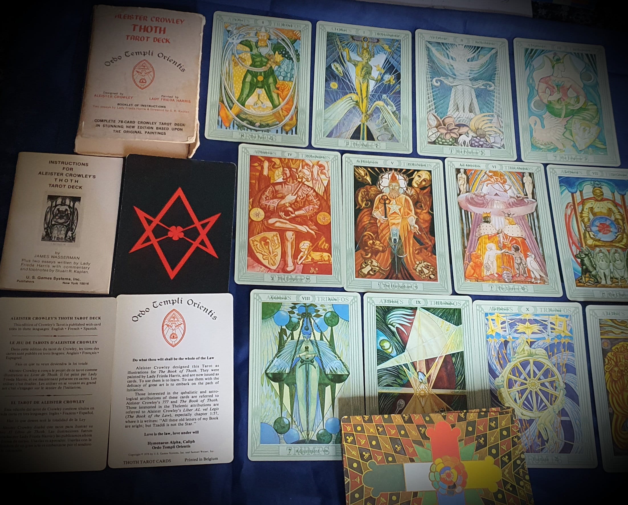 Aleister Crowley Thoth Tarot
