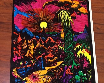 Flocked poster | Etsy