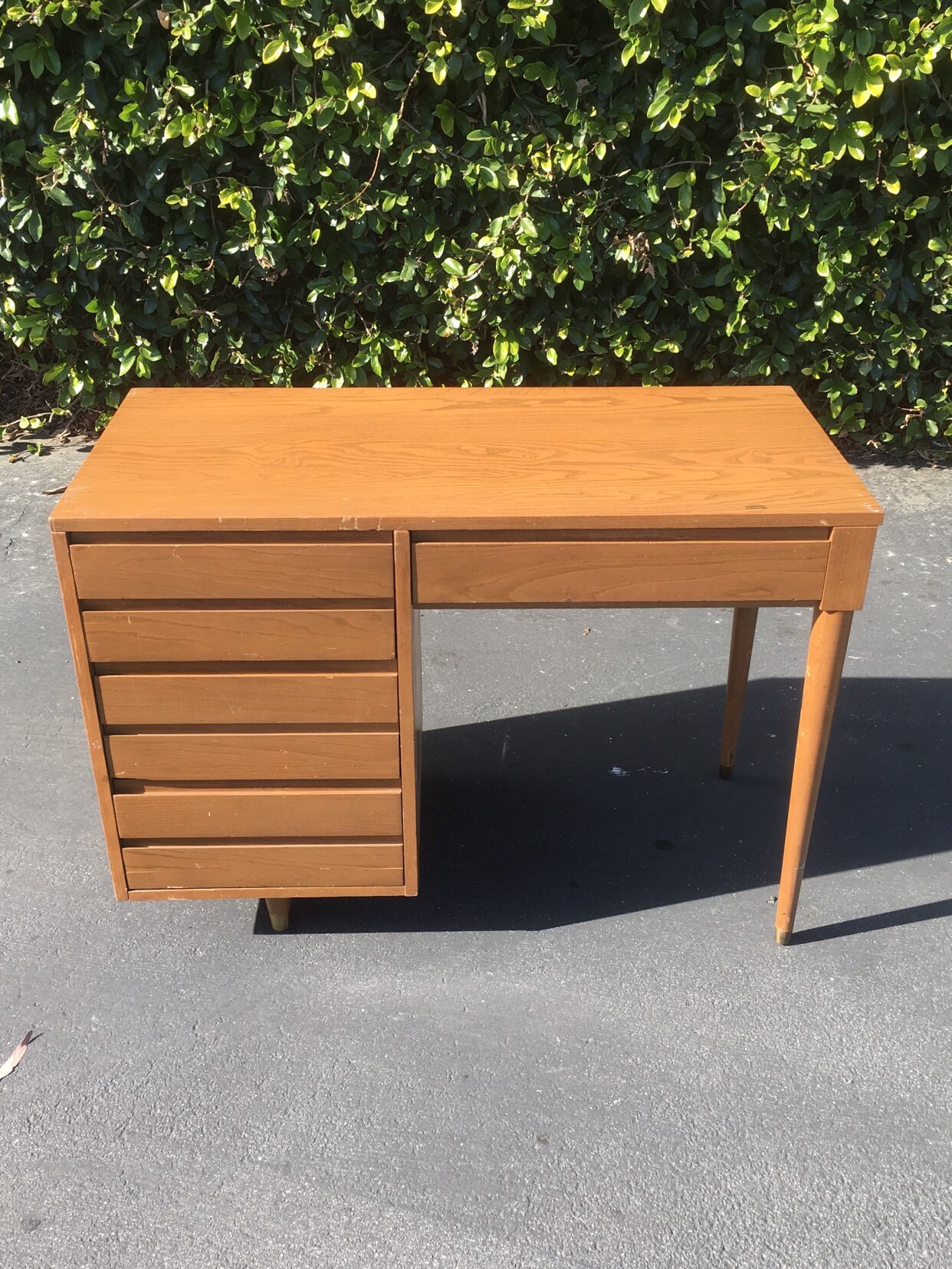 Mid Century Modern Desk, Mid Century Desk, Danish Modern Desk, Mid ...