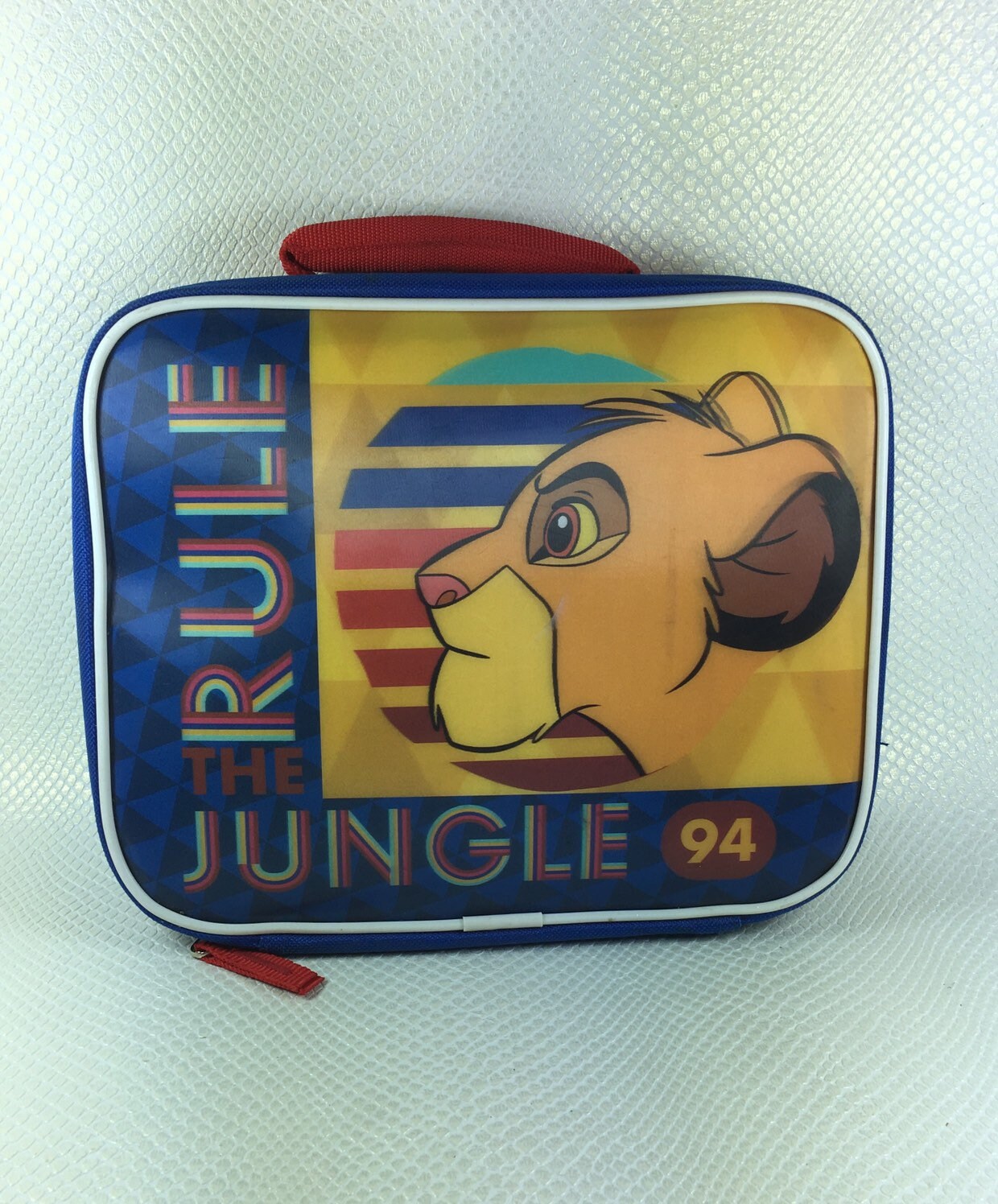 90s Vintage Disney Lion King Lunch Bag, Simba Rule The Jungle 94 ...