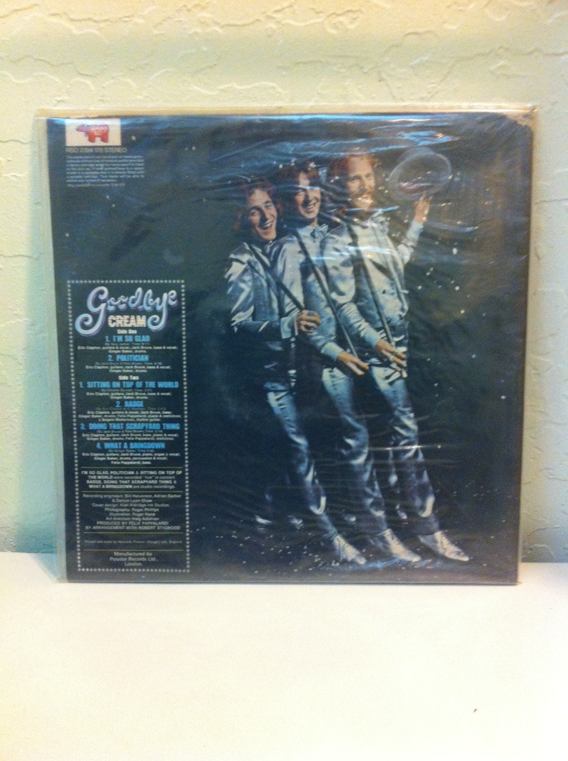 Cream - Goodbye, Original Factory Sealed, Goodbye Cream Vinyl, Cream ...