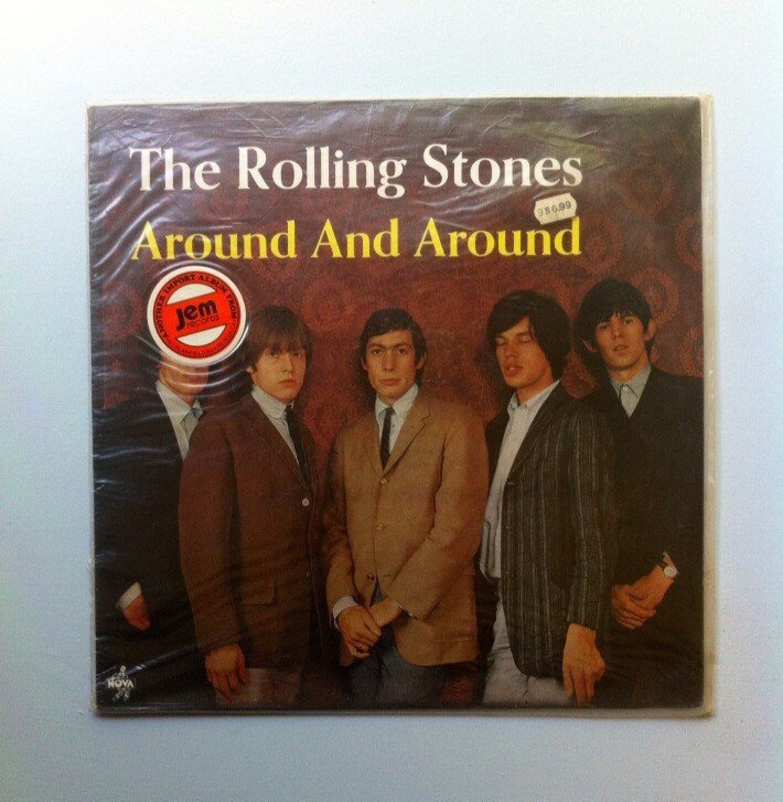Around and Around the Rolling Stones Vintage Vinyl Record, Rolling ...