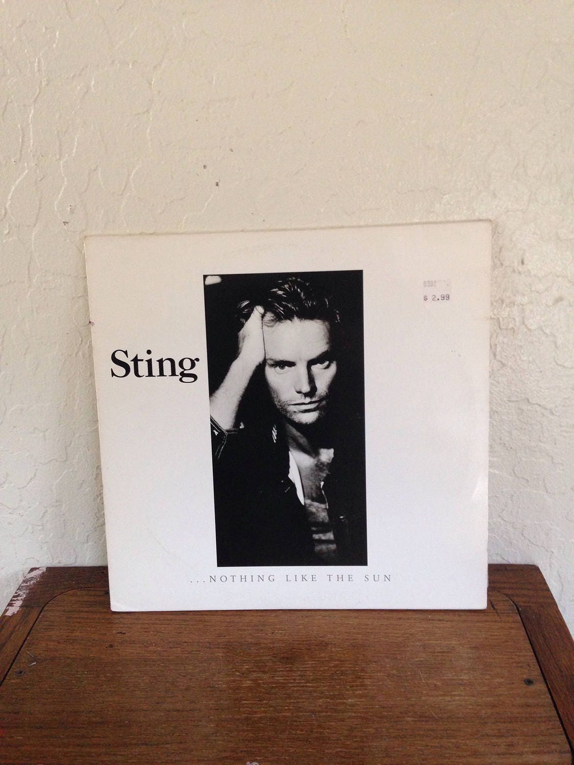 Sting - Nothing Like the Sun 12 Vintage Vinyl Record Album LP 33 RPM, Sting Vinyl Record, Sting ...