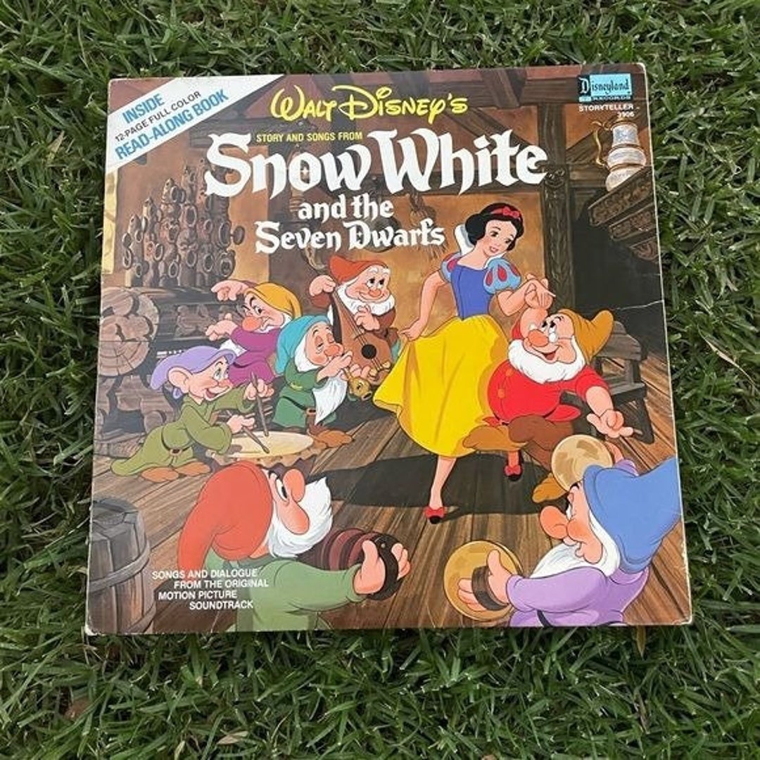 Snow White and the Seven Dwarfs Disney Album Record Vinyl VG++ ...