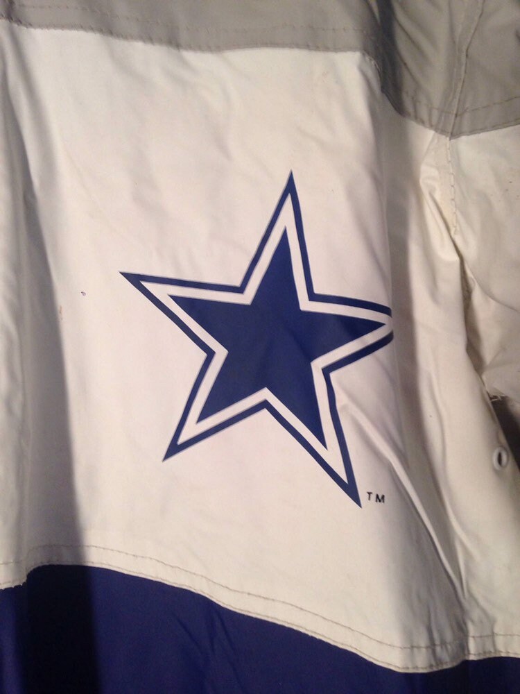 90s Vintage Dallas Cowboys Oversized Rain Coat Jacket, Vintage ...