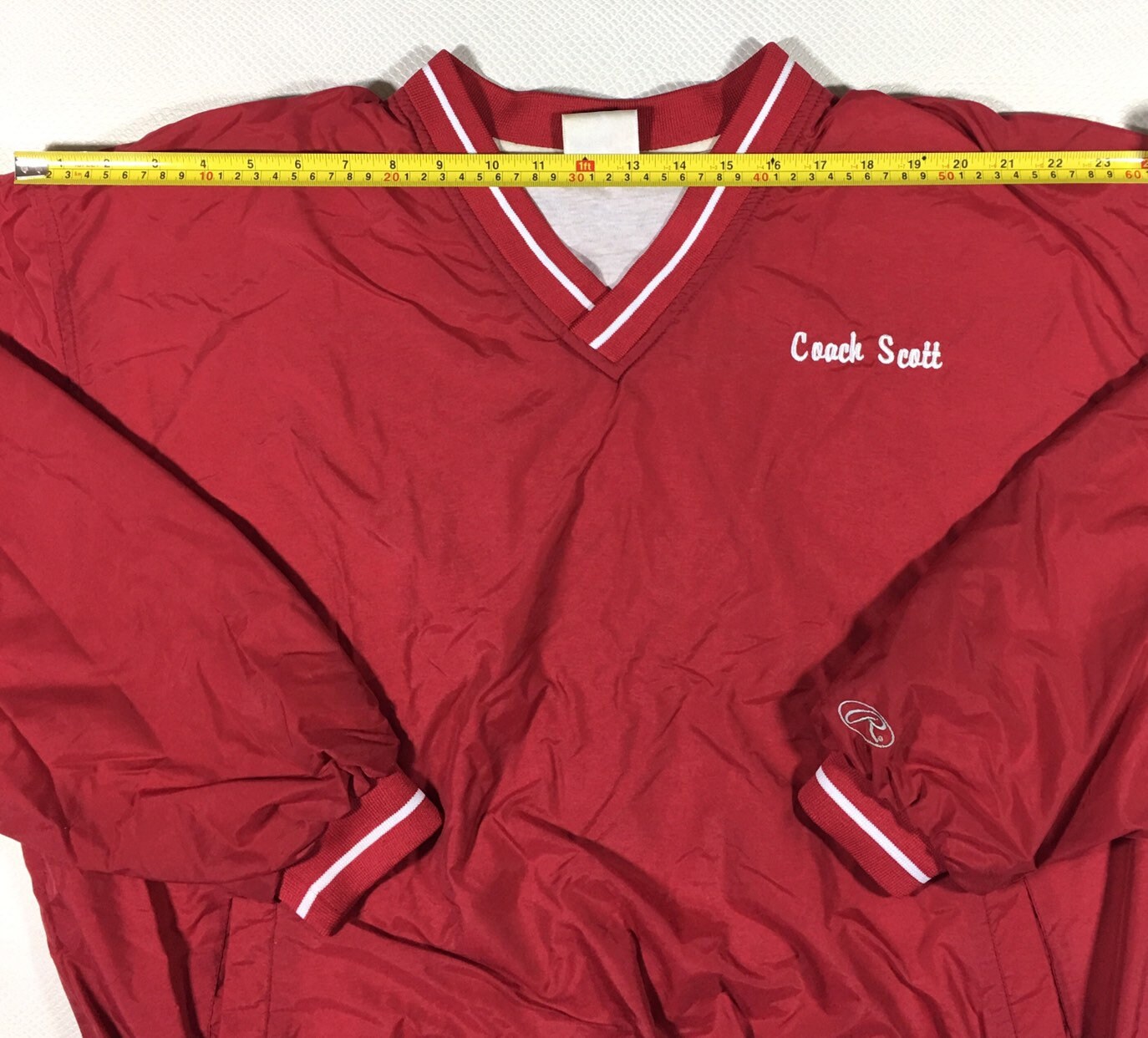 Vintage Rawlings Red Sox Pullover Jacket Windbreaker Sweatshirt Red ...