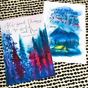Henry David Thoreau Quotes Print all Good Things Are Wild and Free ...