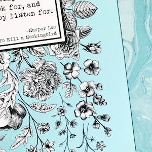 Harper Lee Quote Art to Kill A Mockingbird Poster to Kill A Mockingbird ...