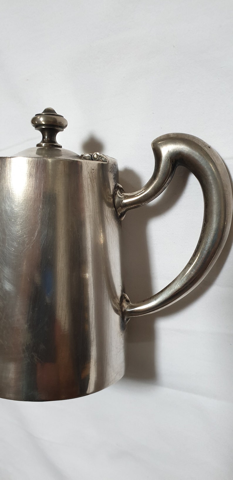 MILK POT in Silver Metal. - Etsy