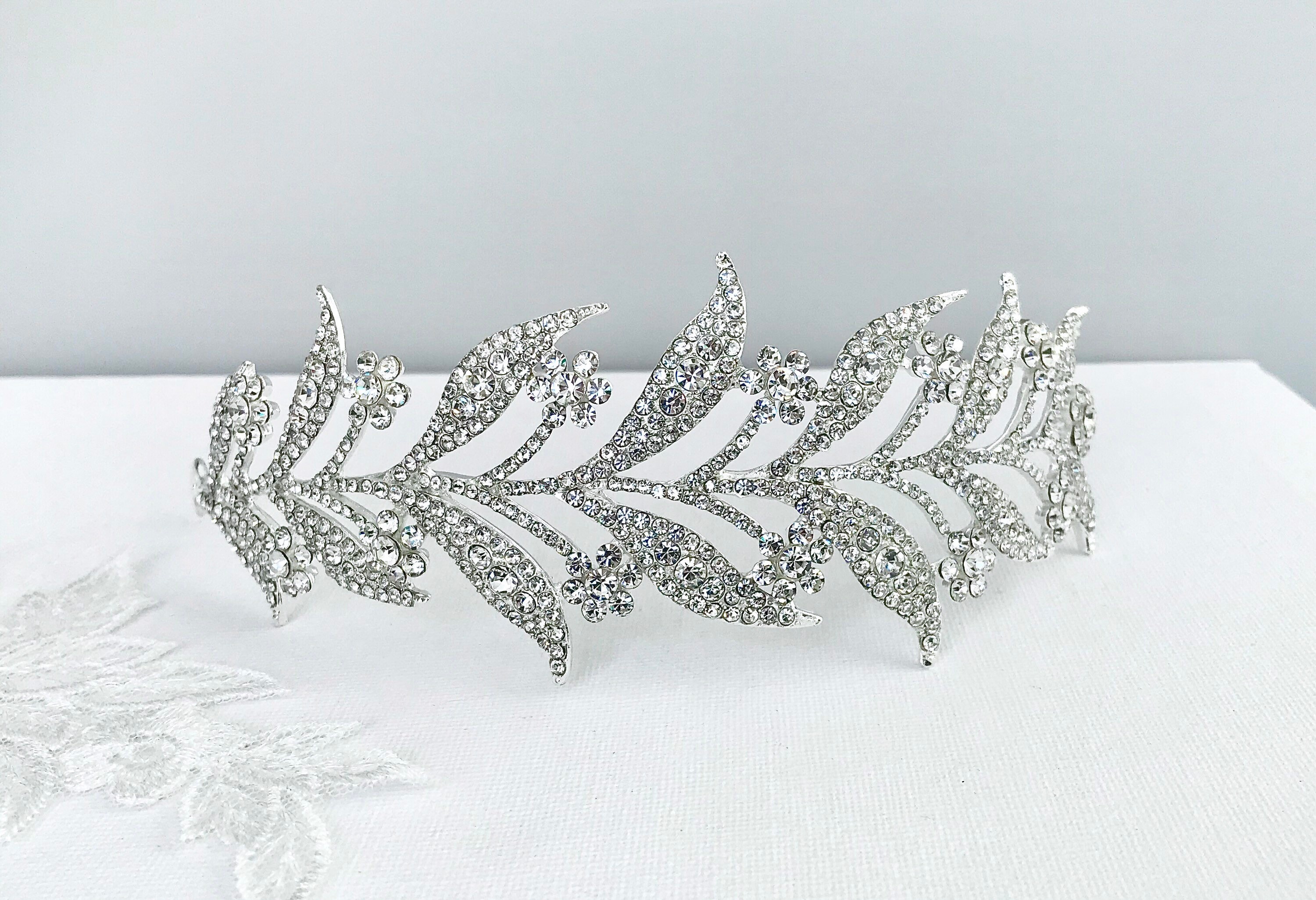 Bridal Tiara Downtown Abbey Lady Mary 1920s Style - Etsy